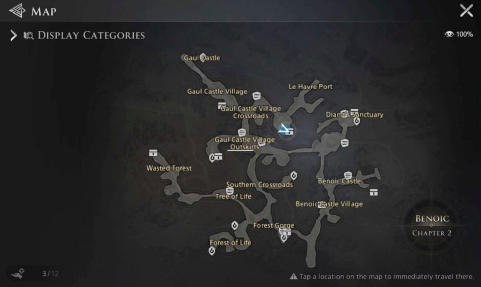 King Arthur Legends Rise Map Guide, Location