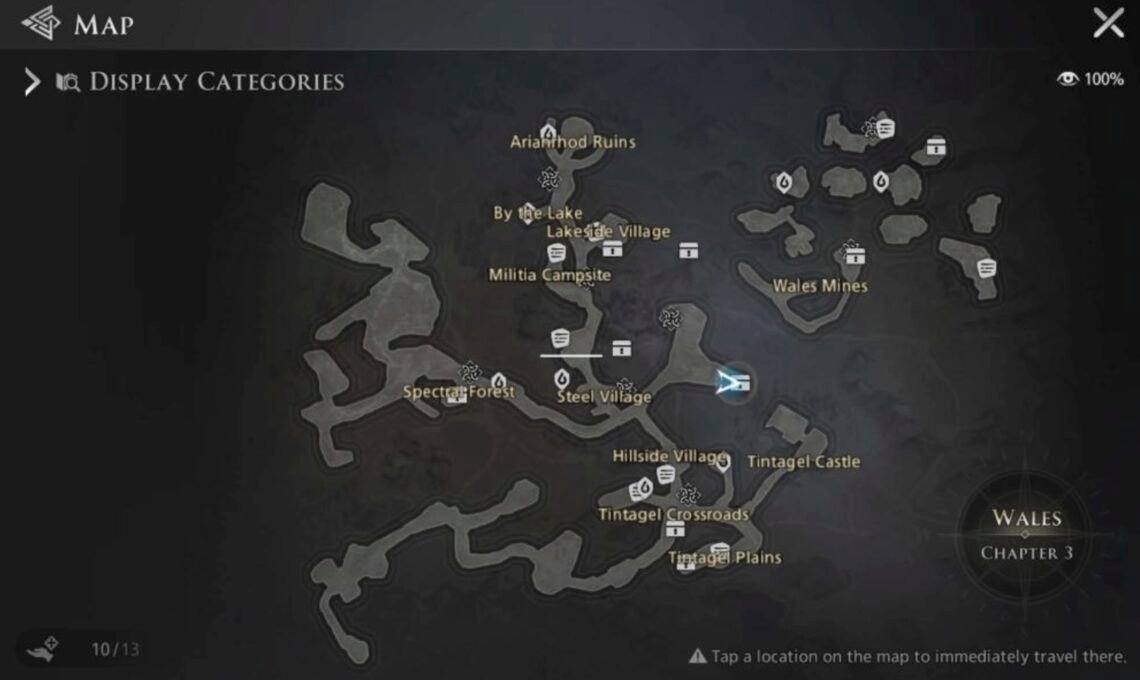King Arthur Legends Rise Map Guide, Location