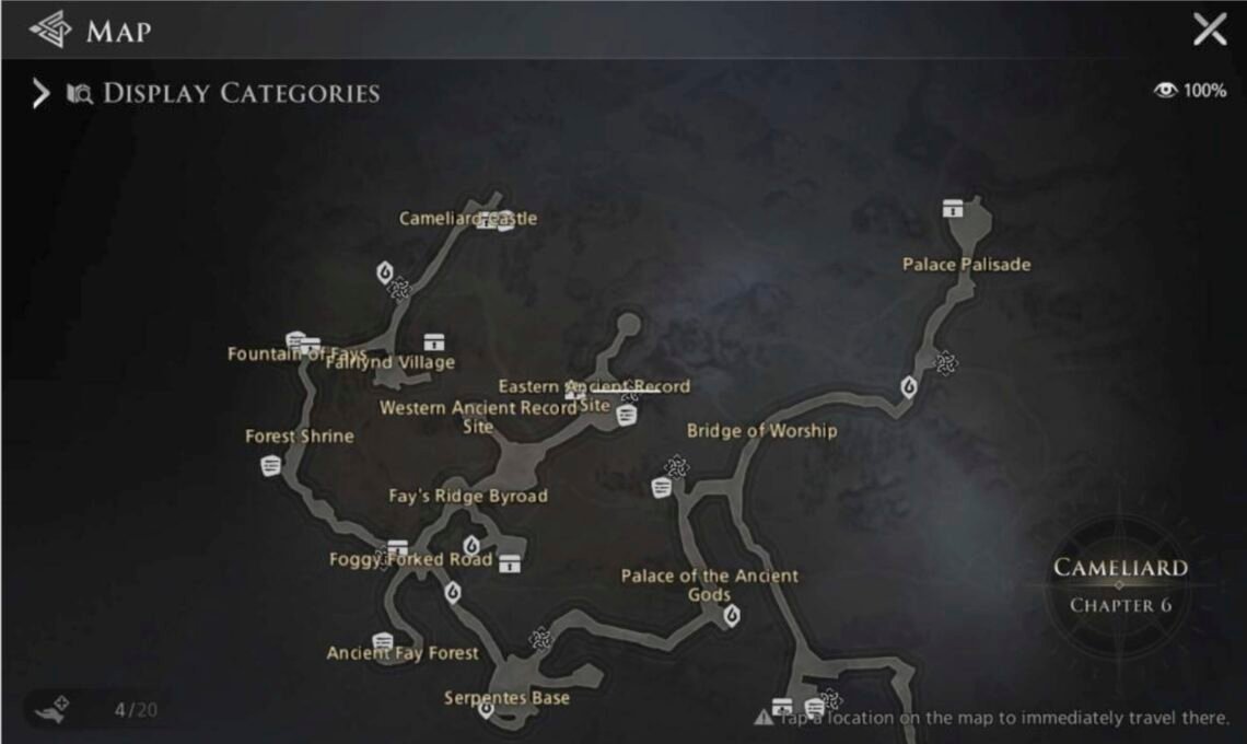 King Arthur Legends Rise Map Guide, Location